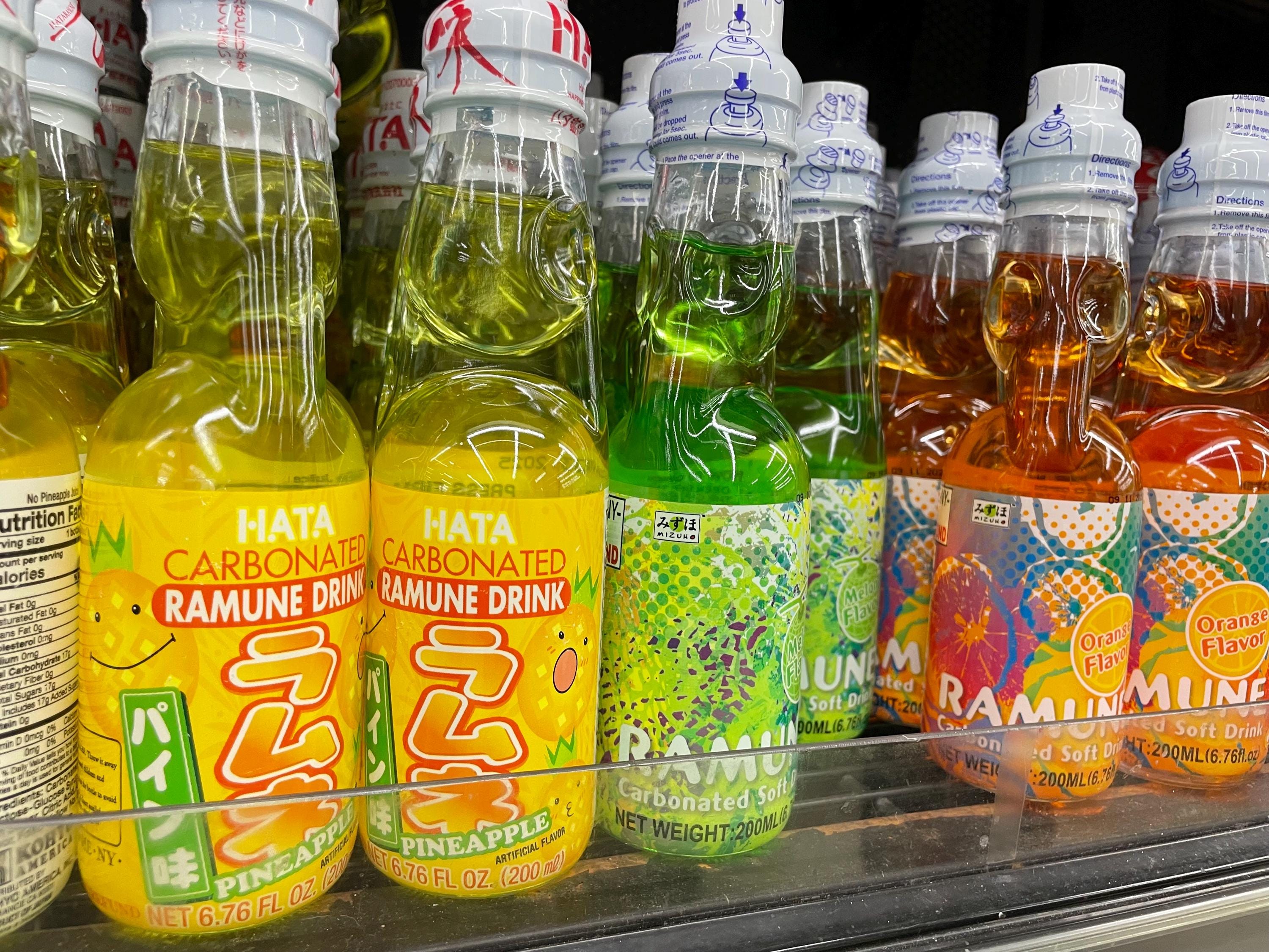 Carbonated Ramune Drink- Japan - Etsy
