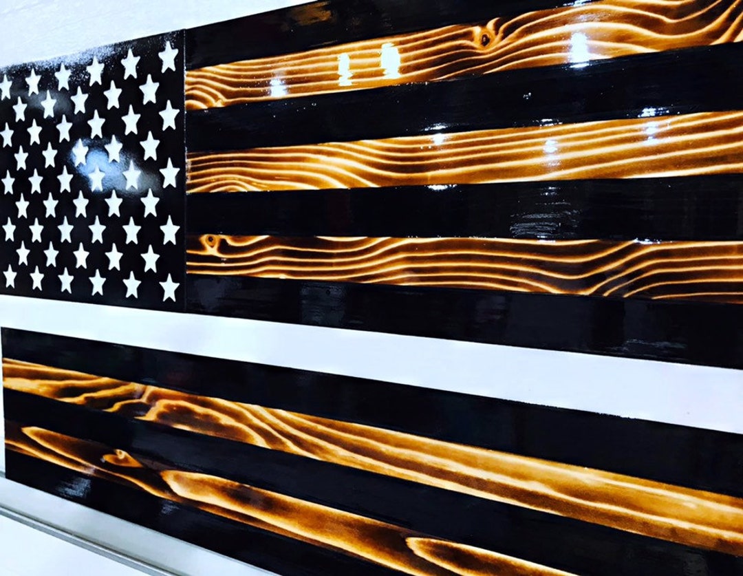 WHITE LINE FLAG, Emergency and Medical Personnel Flag, Display Flag ...