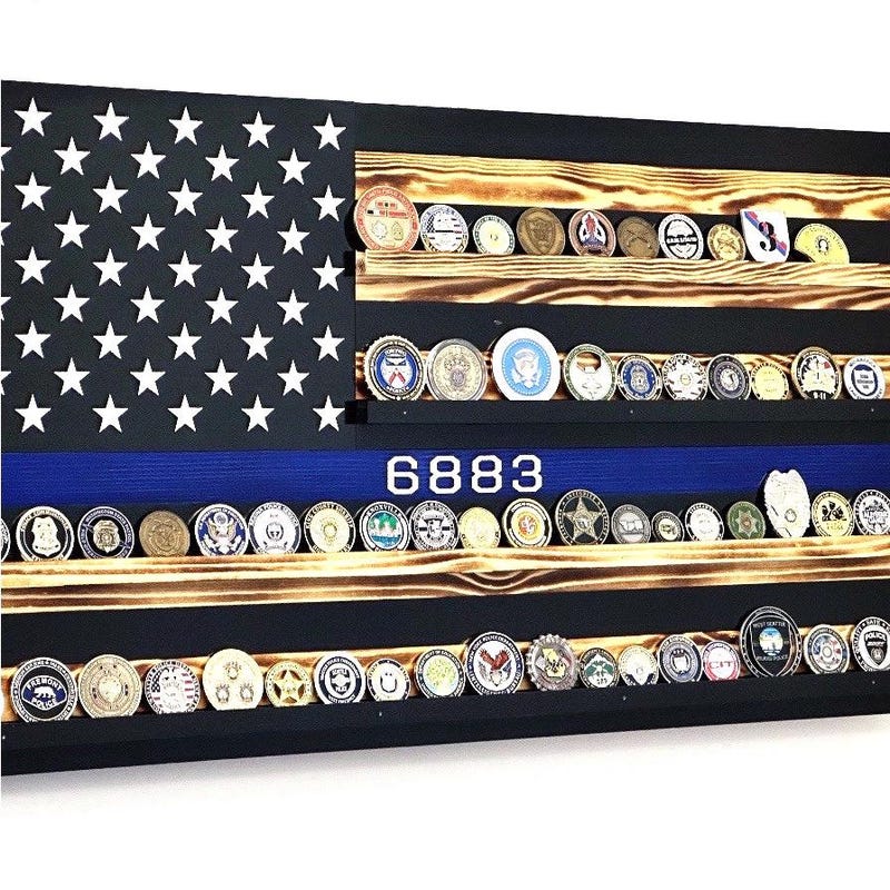 Challenge Coin Display - Etsy