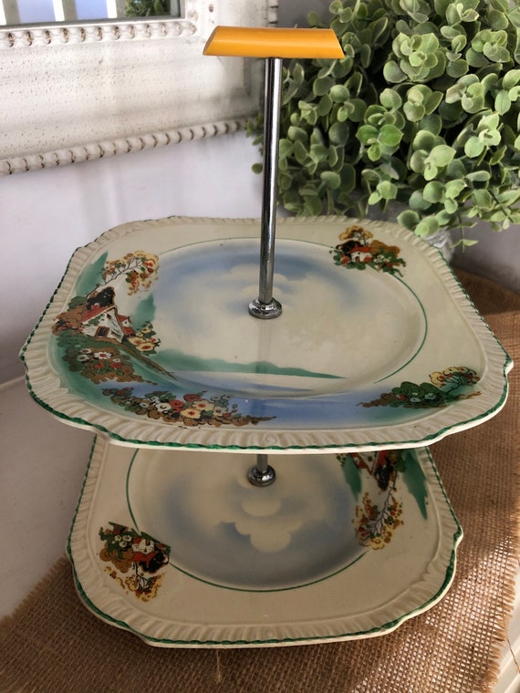 Art Deco period cake stand Cake Stands Kitchen & Dining etna.com.pe
