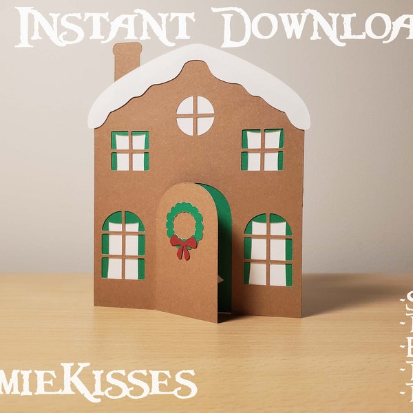 3d Gingerbread House - Etsy