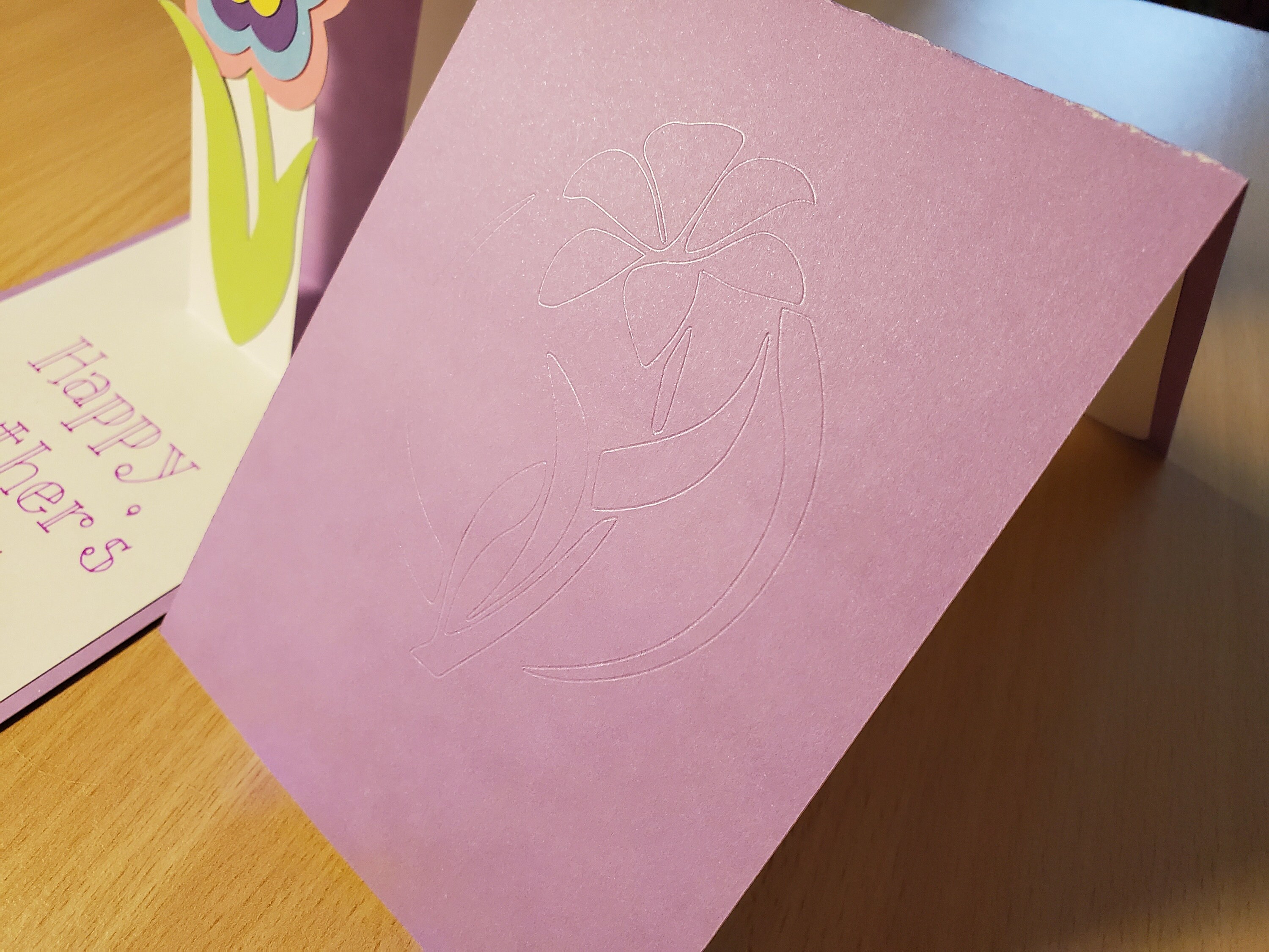 Mother's Day 3D Pop-up Flower Card SVG Cutting File | Etsy