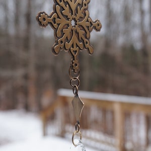 Snowflake Sun Catcher 2 - Etsy
