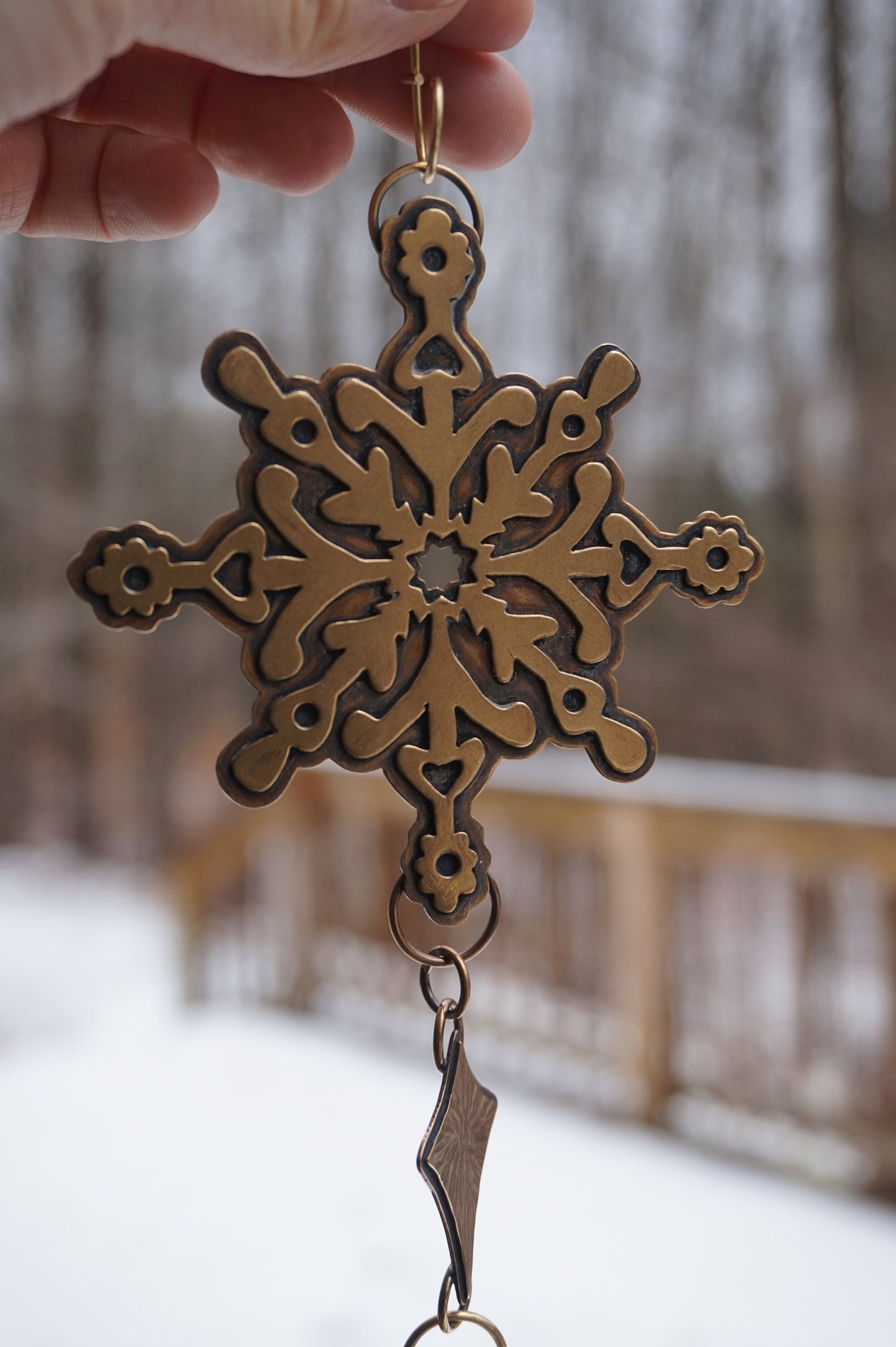 Snowflake Sun Catcher 2 - Etsy