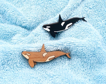 A Collection of Five Whales: Blue Whale Orca Finless - Etsy