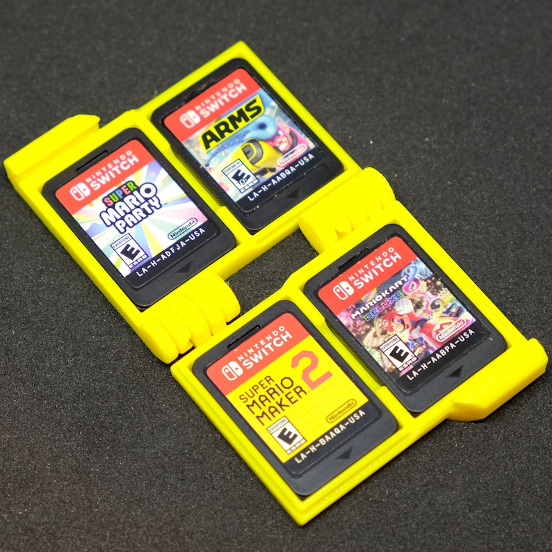 Nintendo Switch Slim Game Cartridge Wallet Case With Logo - 5 Sizes - Etsy