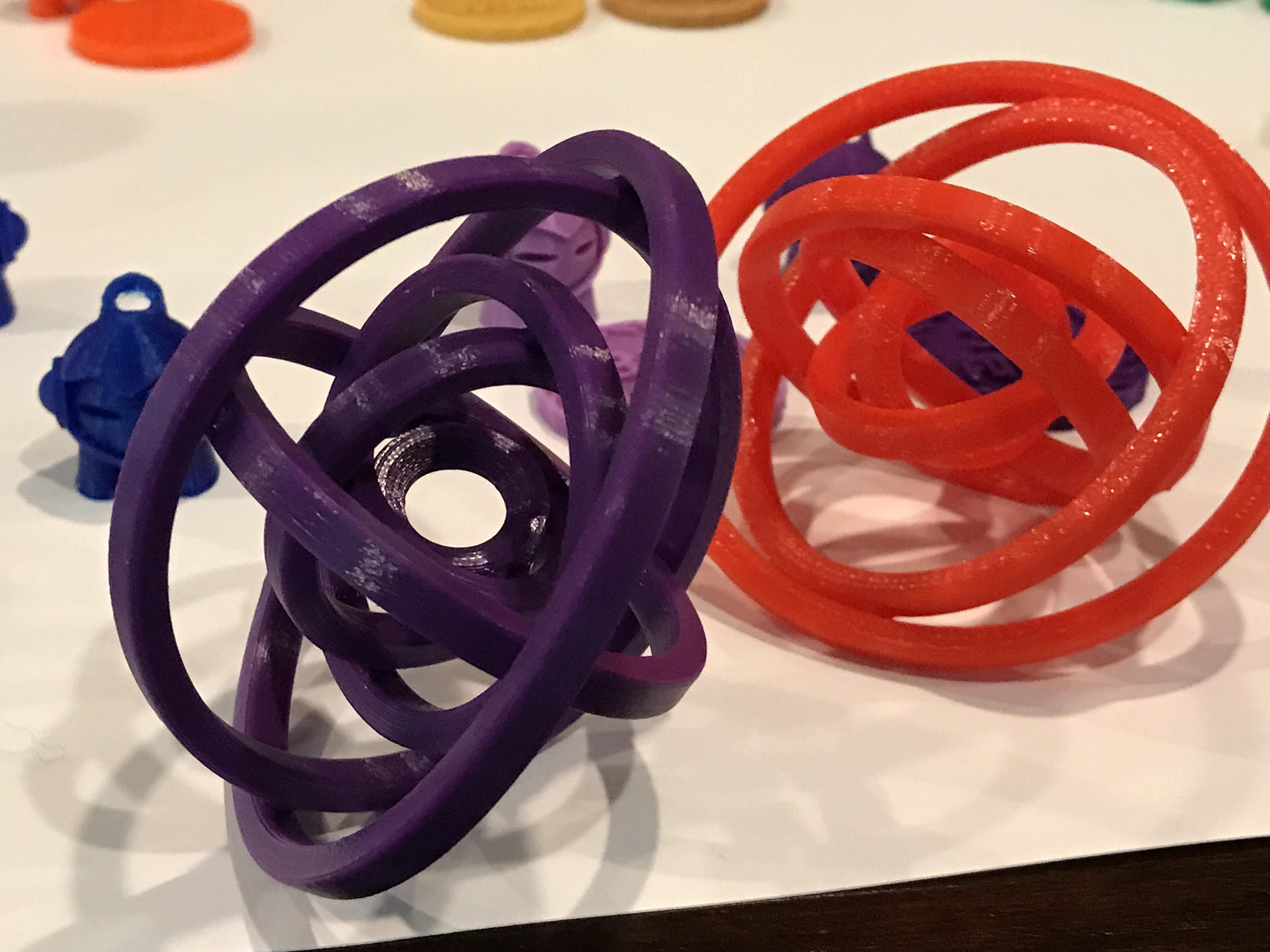3D Fidget Gyro 7 Rings - Etsy