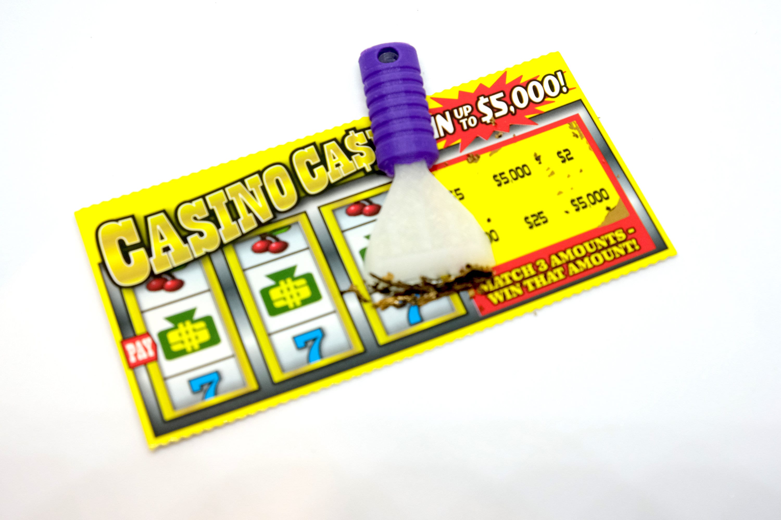 Ice Scraper Lotto / Giftcard Scratcher Keychain - Etsy