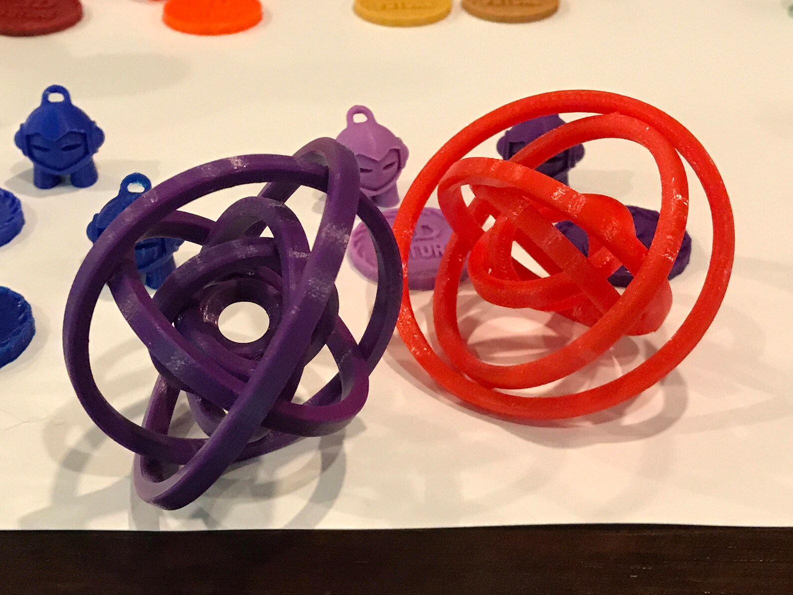 3D Fidget Gyro 7 Rings - Etsy