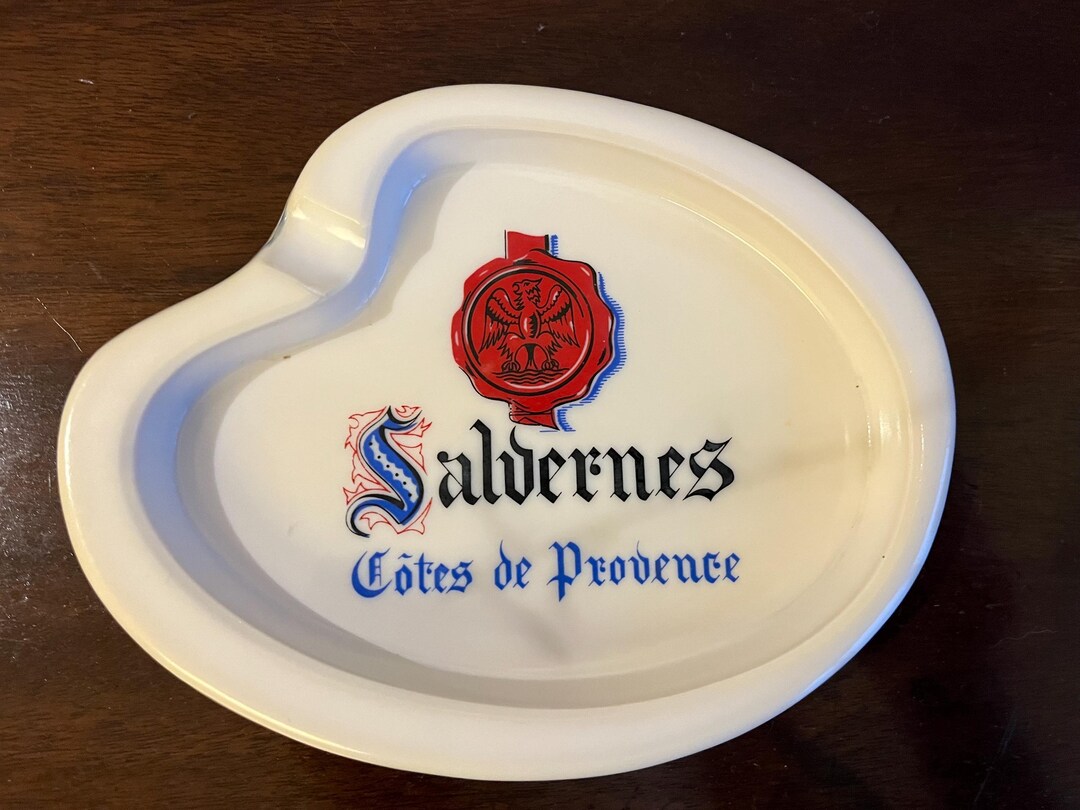 Rare Opalex Advertising Ashtray – Salvernes Côtes De Provence – Made in ...