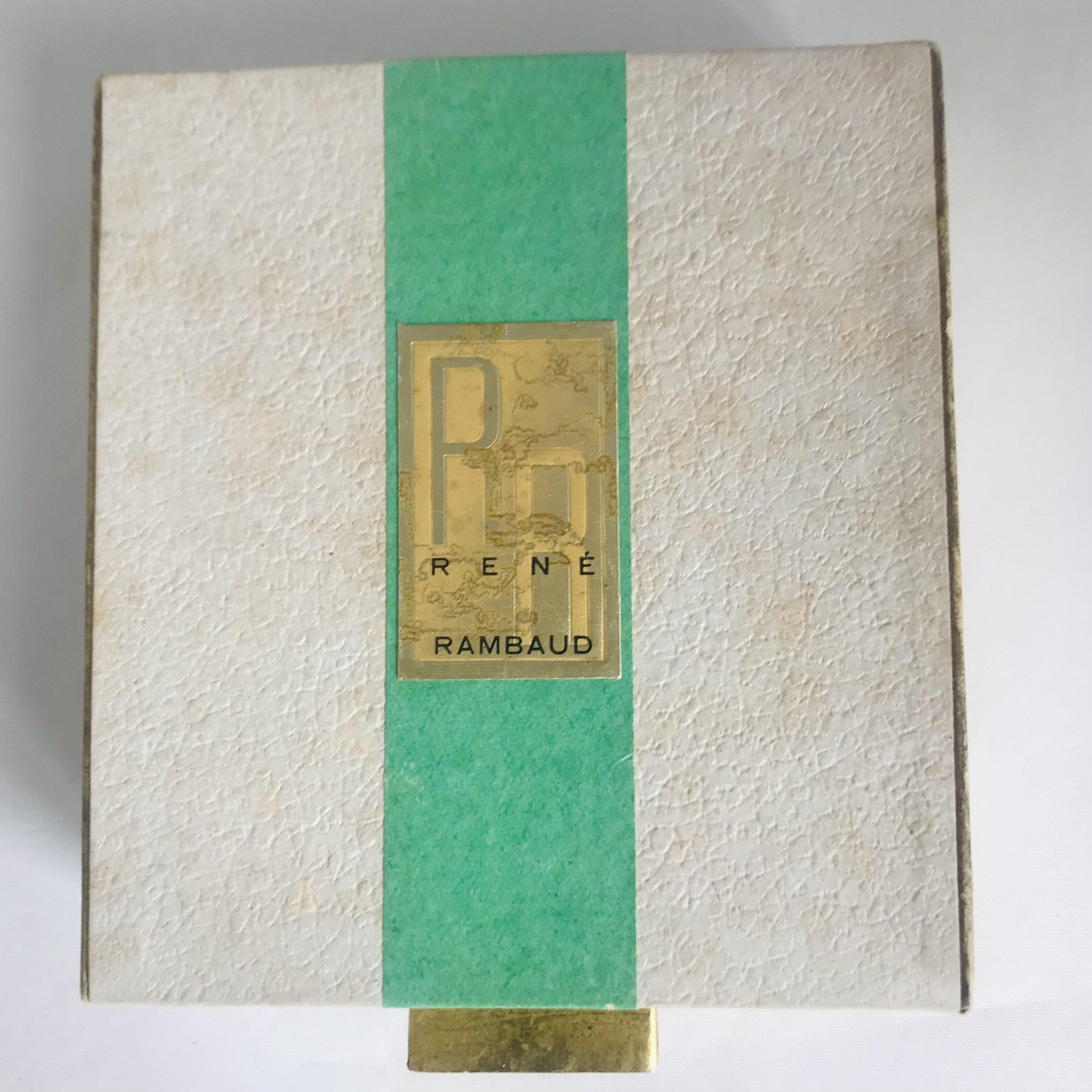 René Rambaud Face Powder Box RARE contenido sellado completo de la ...