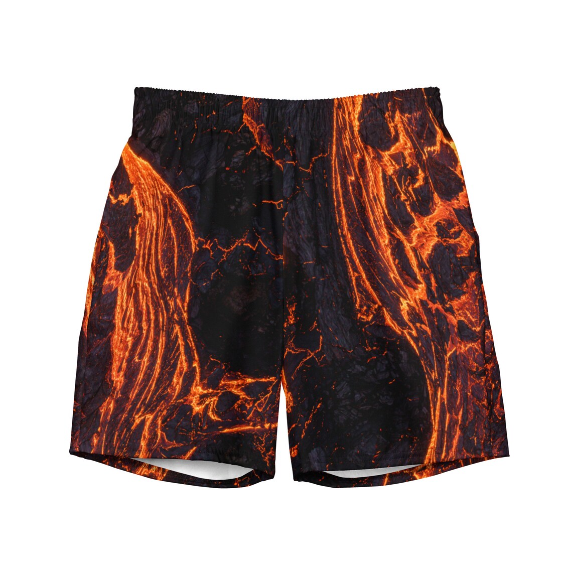 Lava Field Men's Swim Trunks Geldingadalur Volcano Eruption Iceland ...