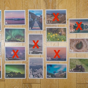 Icelandic Postcards Iceland Photography Big Set or - Etsy