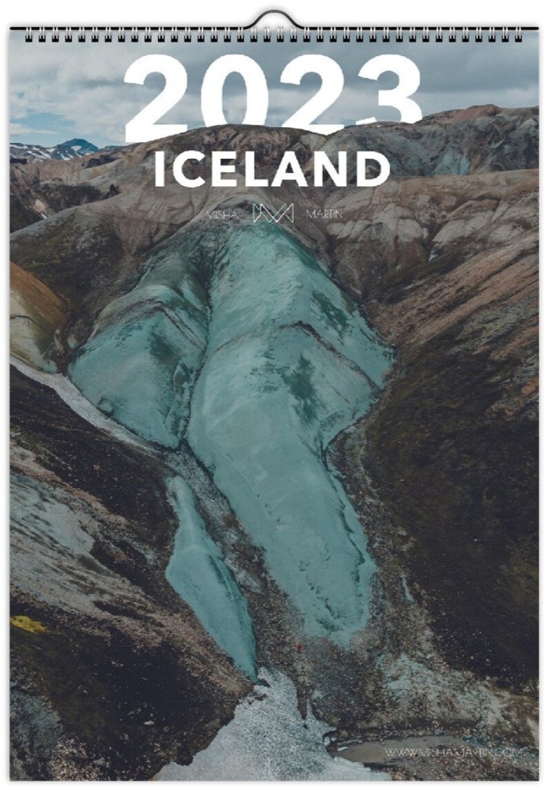 Iceland Calendar 2023 - A3 Landscape and Travel Photography Calendar ...