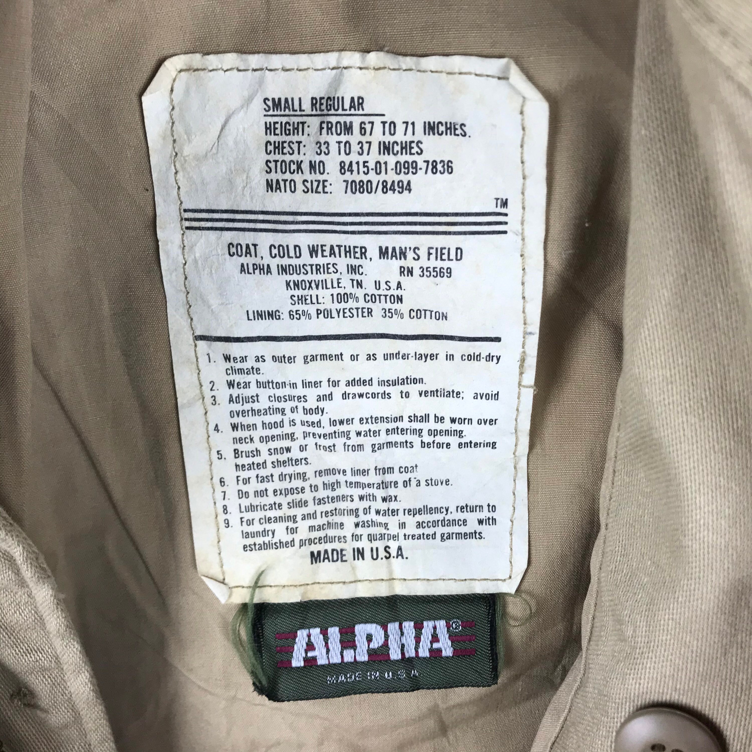 Rare Vintage Alpha Industries Military Jacket Sweater Alpha Industries ...
