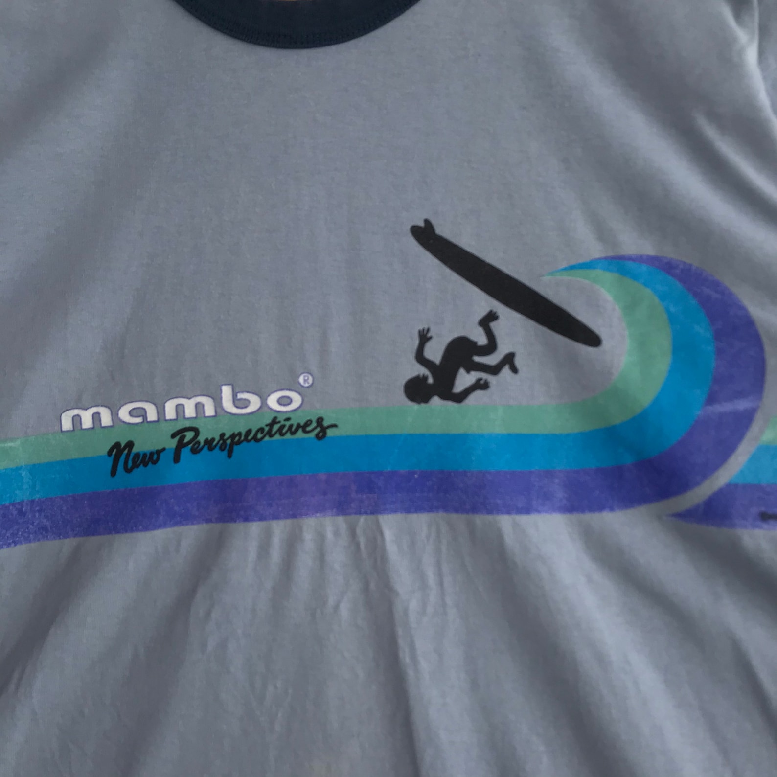 Rare Vintage 90s MAMBO T-shirt Reg Mombassa Skateboarding Surfing Shirt ...
