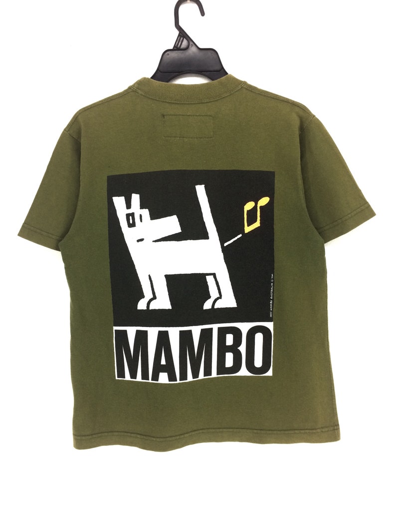 Rare !!! Vintage MAMBO T-shirt Surf Dogs Reg Mombassa Skateboarding ...
