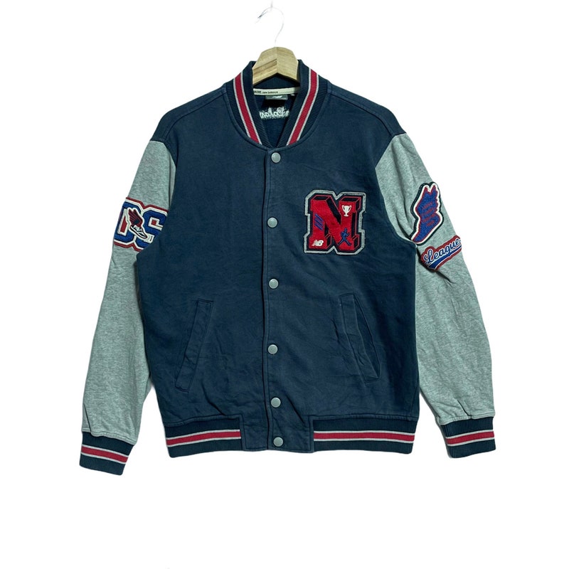 90s Baseball Jacket - Etsy