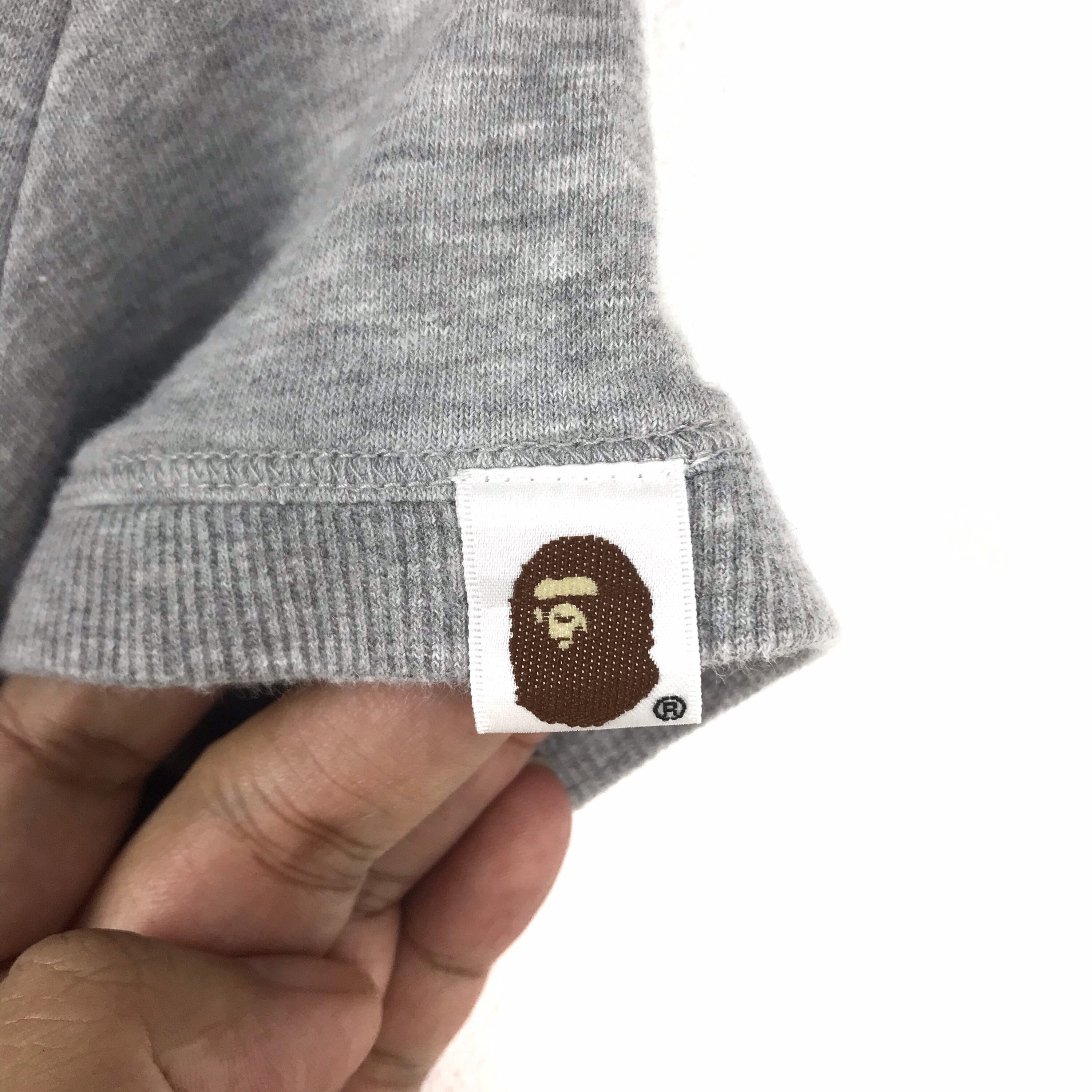 Rare A Bathing Ape Hoodie Sweatshirt Bape Big Logo Jumper Pullover ...