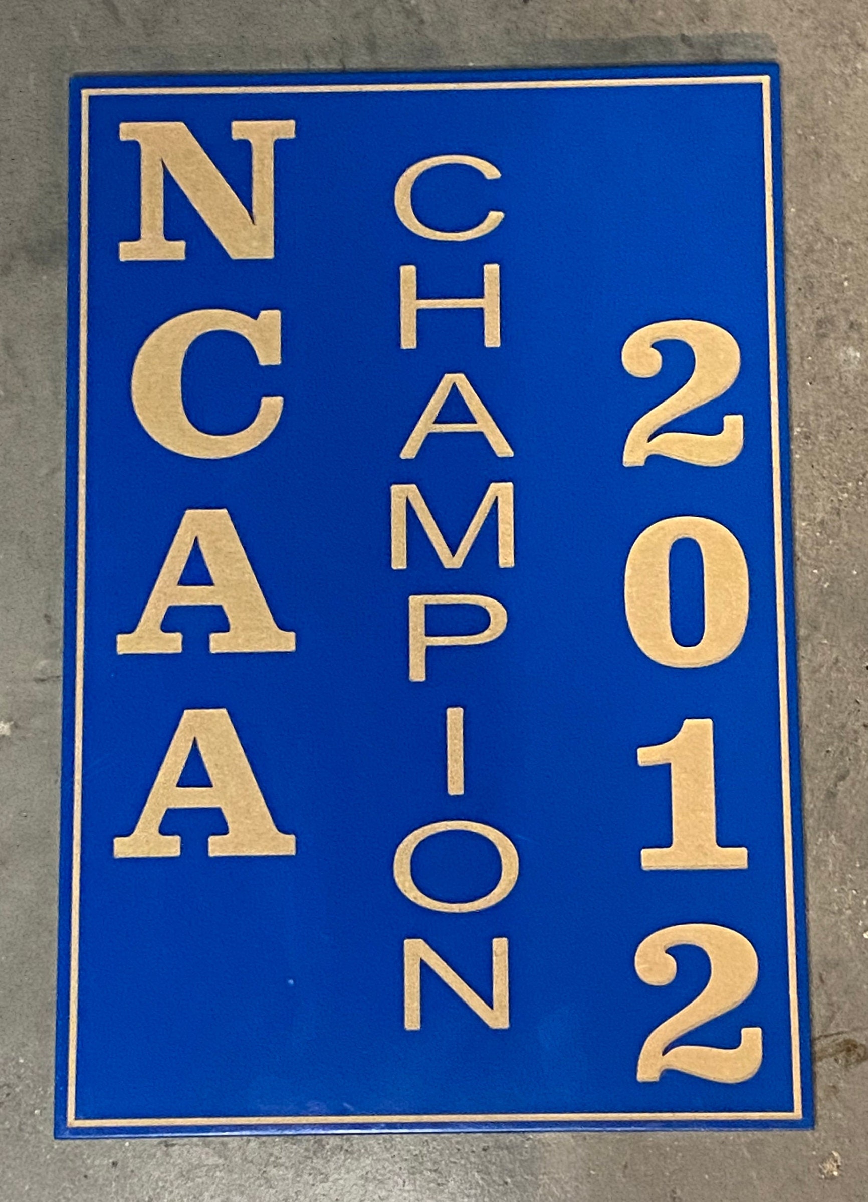 University of Kentucky 2012 National Championship Banner Rupp Arena ...
