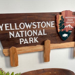 Yellowstone National Park Wall Decor Montana MT Wyoming WY Idaho ID ...