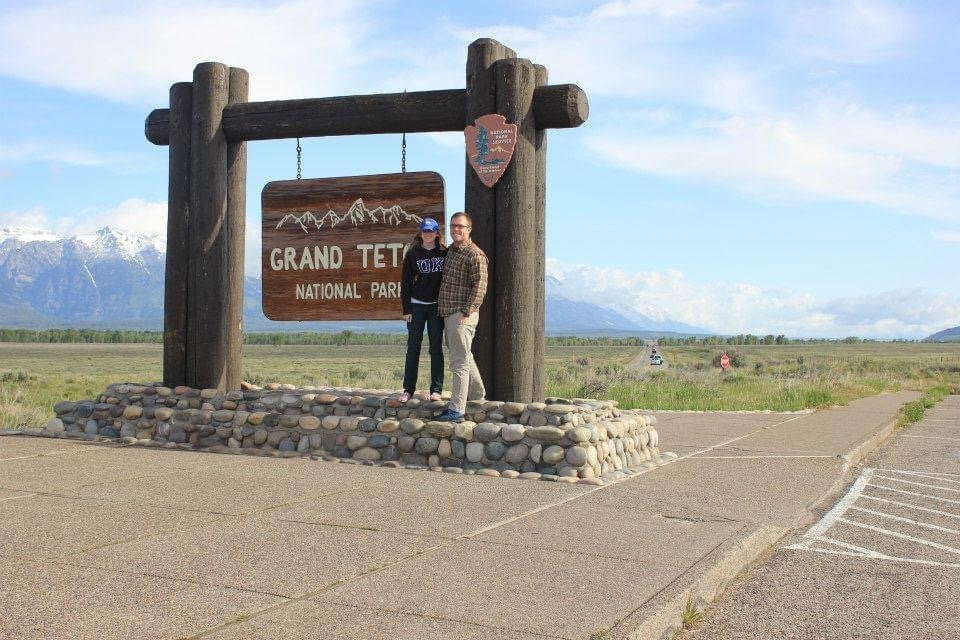 Grand Teton National Park Wall Decor Wyoming WY Entrance Sign Wall ...