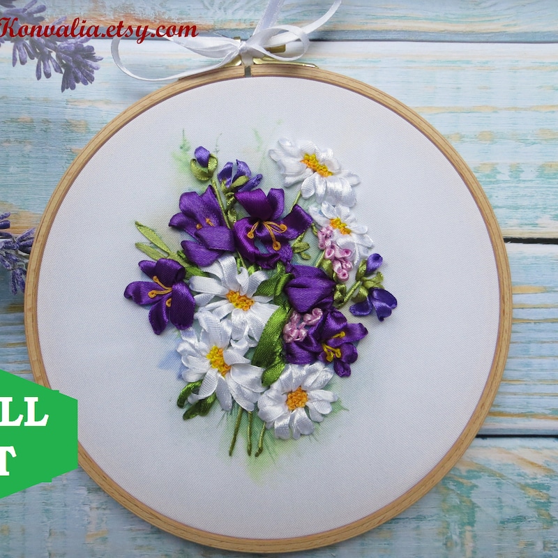Silk Ribbon Embroidery Kits - Etsy