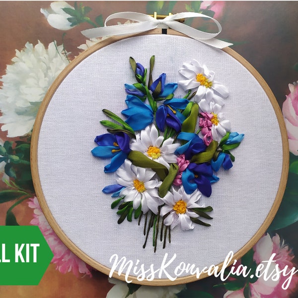 Ribbon Embroidery - Etsy
