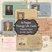 Vintage Look Employee ID Cards, Plus Labels, Tags, Background Papers ...