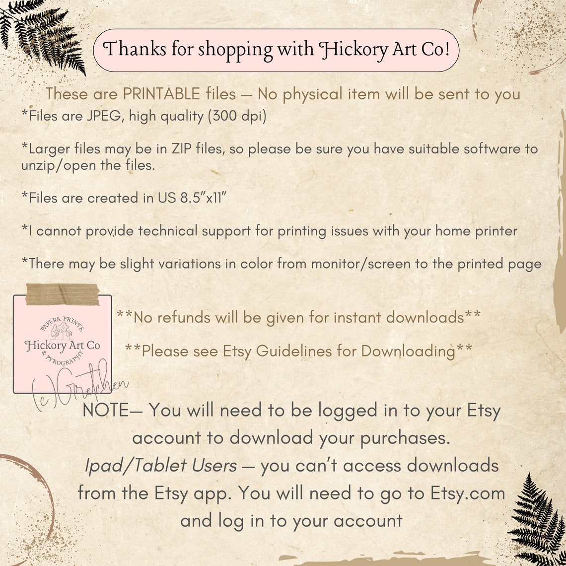 Vintage Look Employee ID Cards, Plus Labels, Tags, Background Papers ...