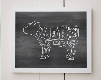 Cow Chalkboard | Etsy