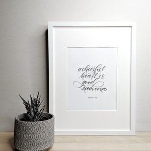 Physical Custom Print | Brush Calligraphy - Etsy