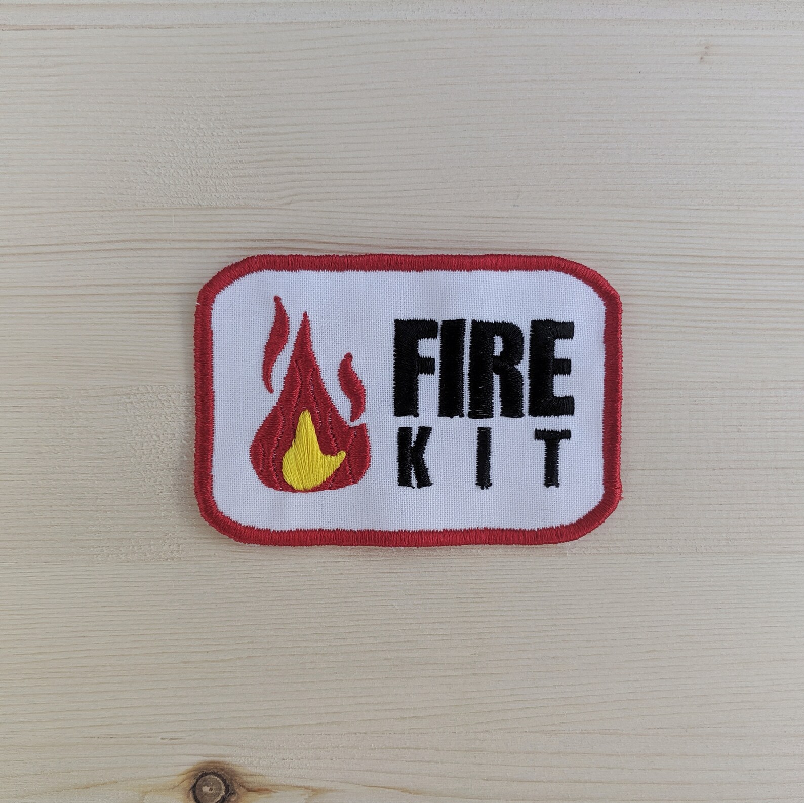 Fire Kit Fire Kit Patch Cloth Patch Velcro Patch Sew on | Etsy