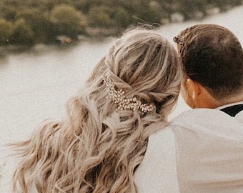 Wedding headband Pearl Bridal headband vintage Wedding Tiaras | Etsy