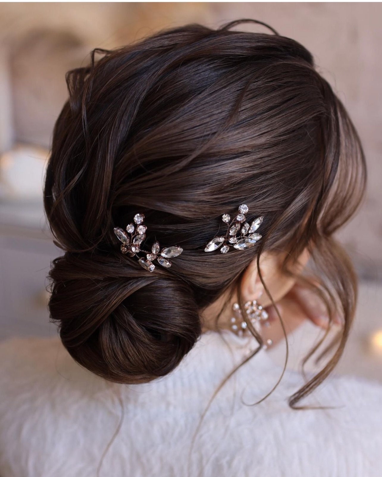 Crystal Hair Pins Bridal Hair Pins Crystal Wedding Hair Pins - Etsy