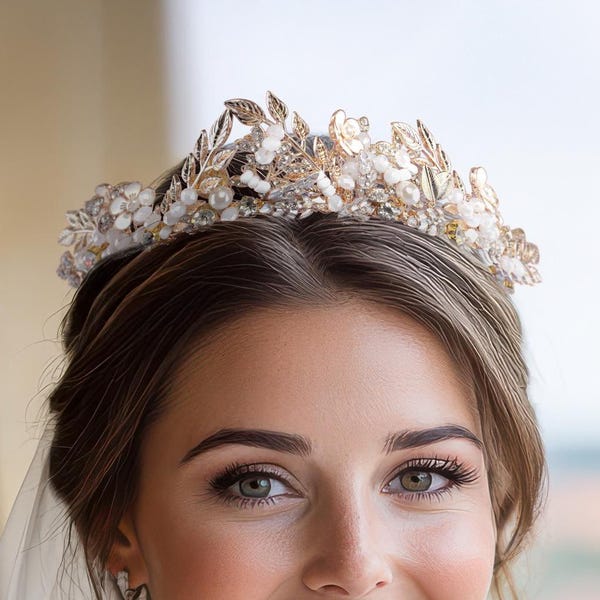 Flower Tiara - Etsy