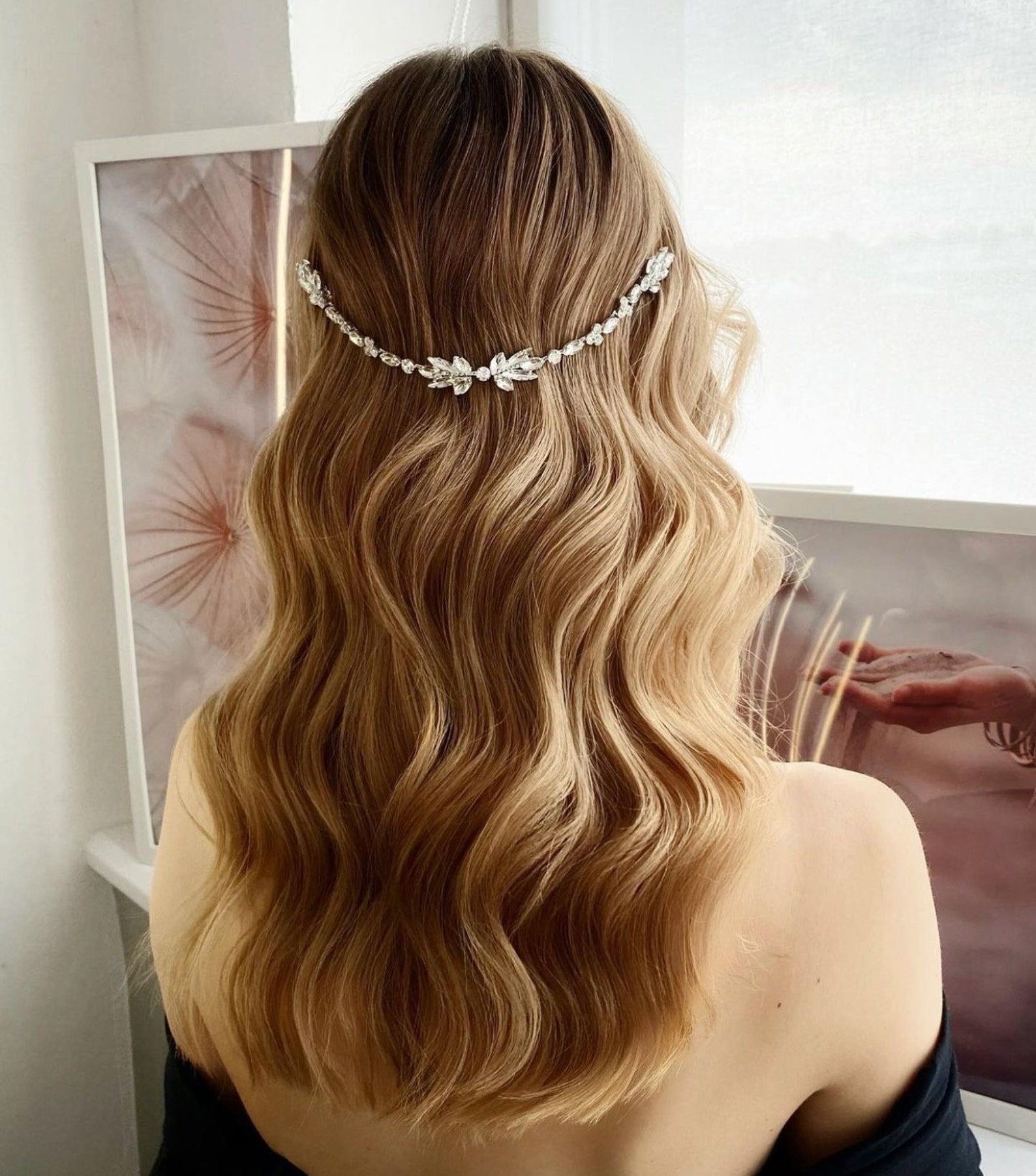 Crystal Hair Vine Crystal Bridal Hair Vine Crystal Bridal Hair - Etsy