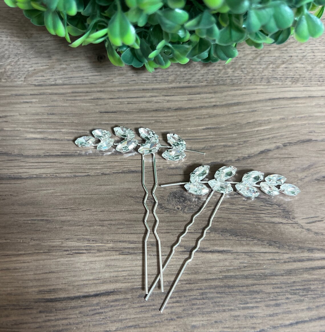 Crystal Hair Pins Bridal Hair Pins Crystal Wedding Hair Pins - Etsy