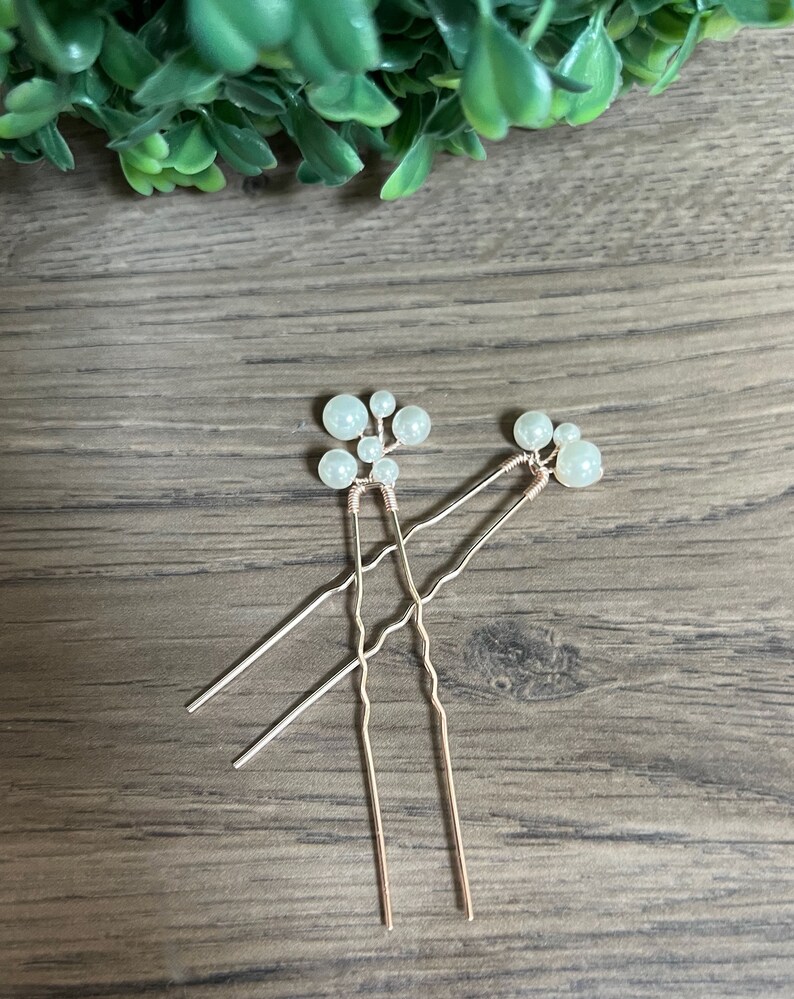Pearl Hair Accessory Pearl Wedding Hair Accessory Pearl Bridal - Etsy