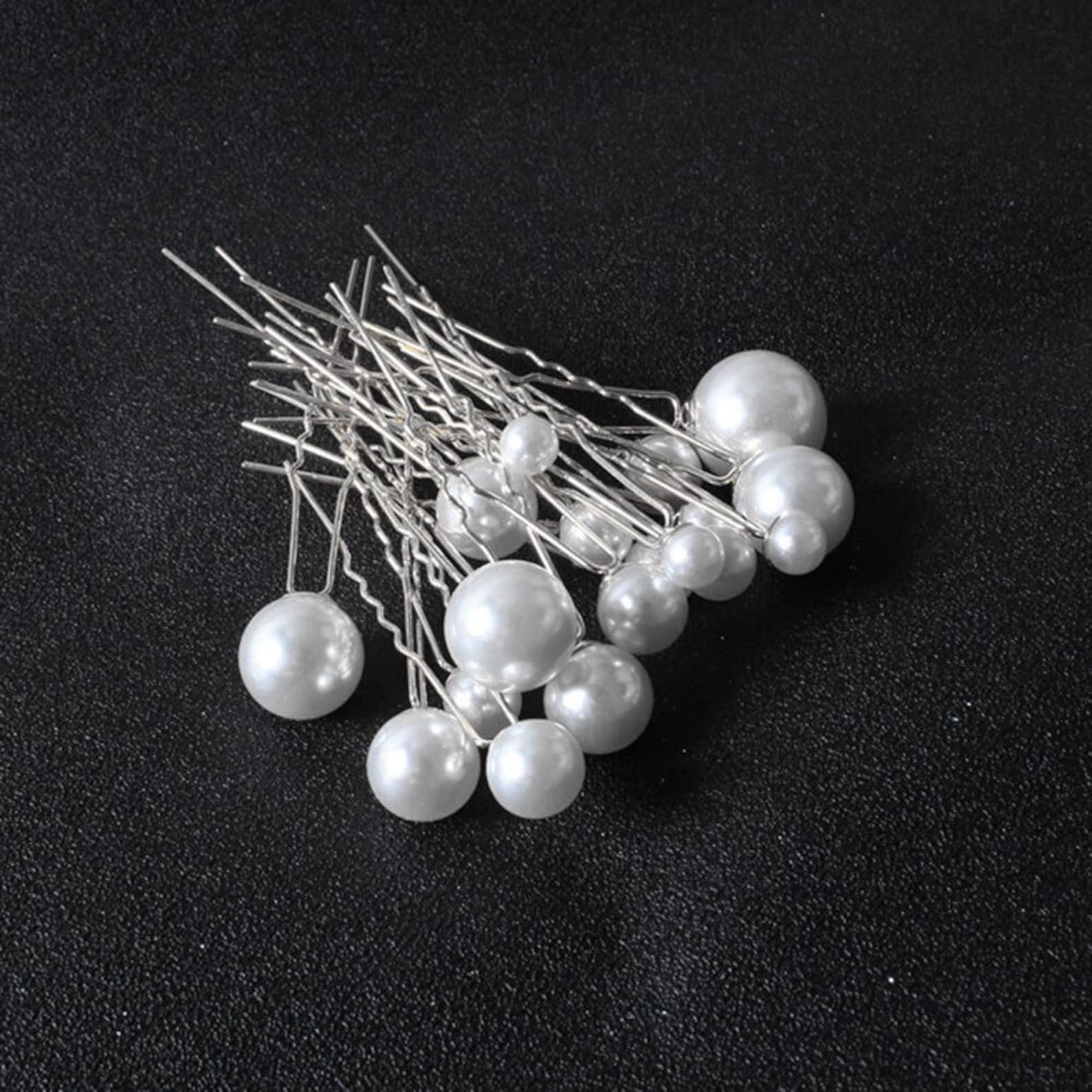 Bridal Hair Pins Pearl Wedding Hair Accessories Pearl Bridal - Etsy
