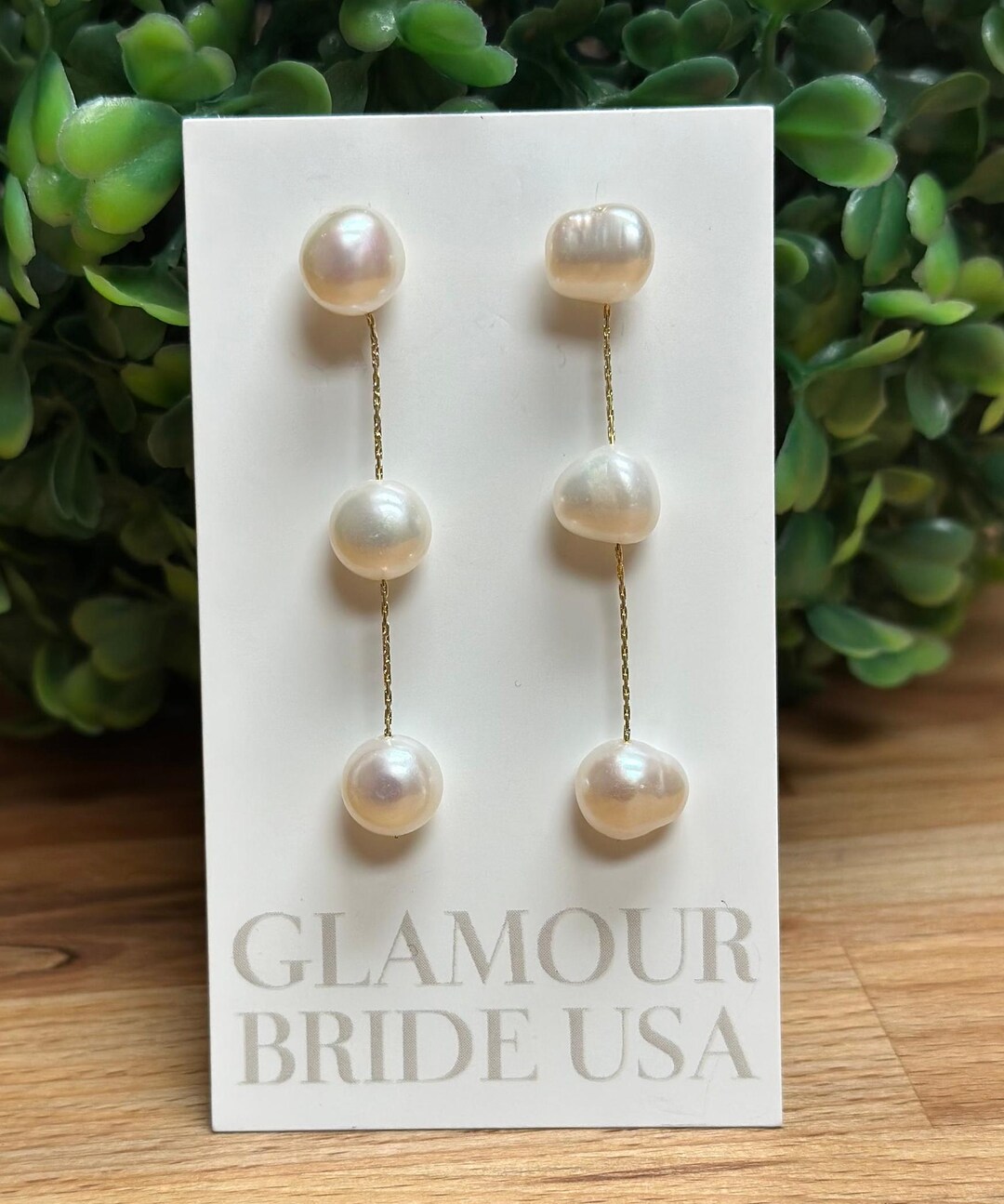 Pearl Earrings Drop Bridal Earrings Pearl Wedding Earrings Long Pearl ...