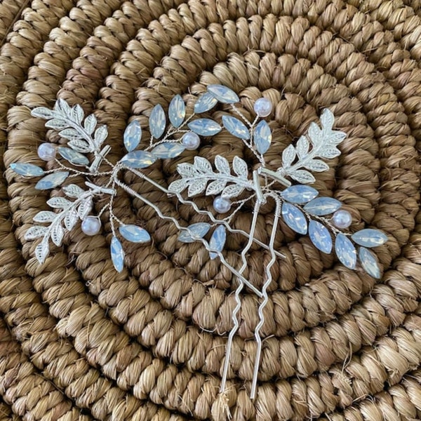 Blue Hair Pin - Etsy