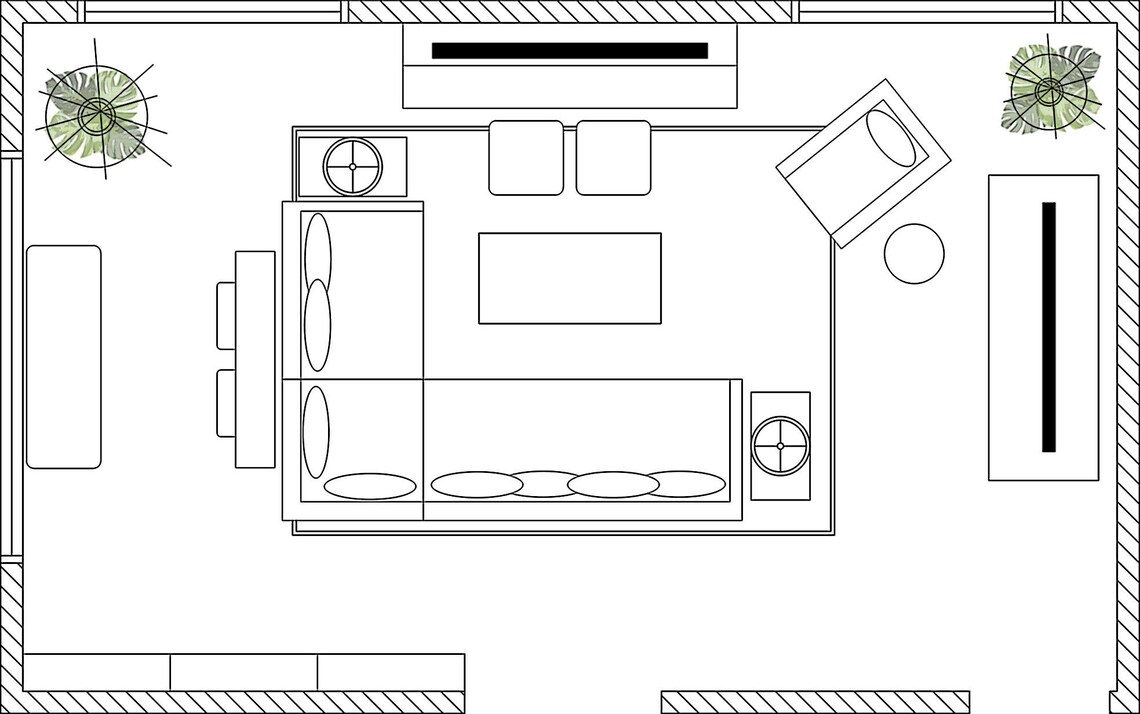 Interior Design Services Furniture Layout Assistance space Planning - Etsy