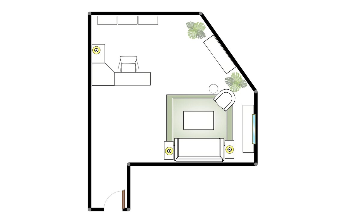 Interior Design Services - Furniture Layout Assistance (space Planning ...