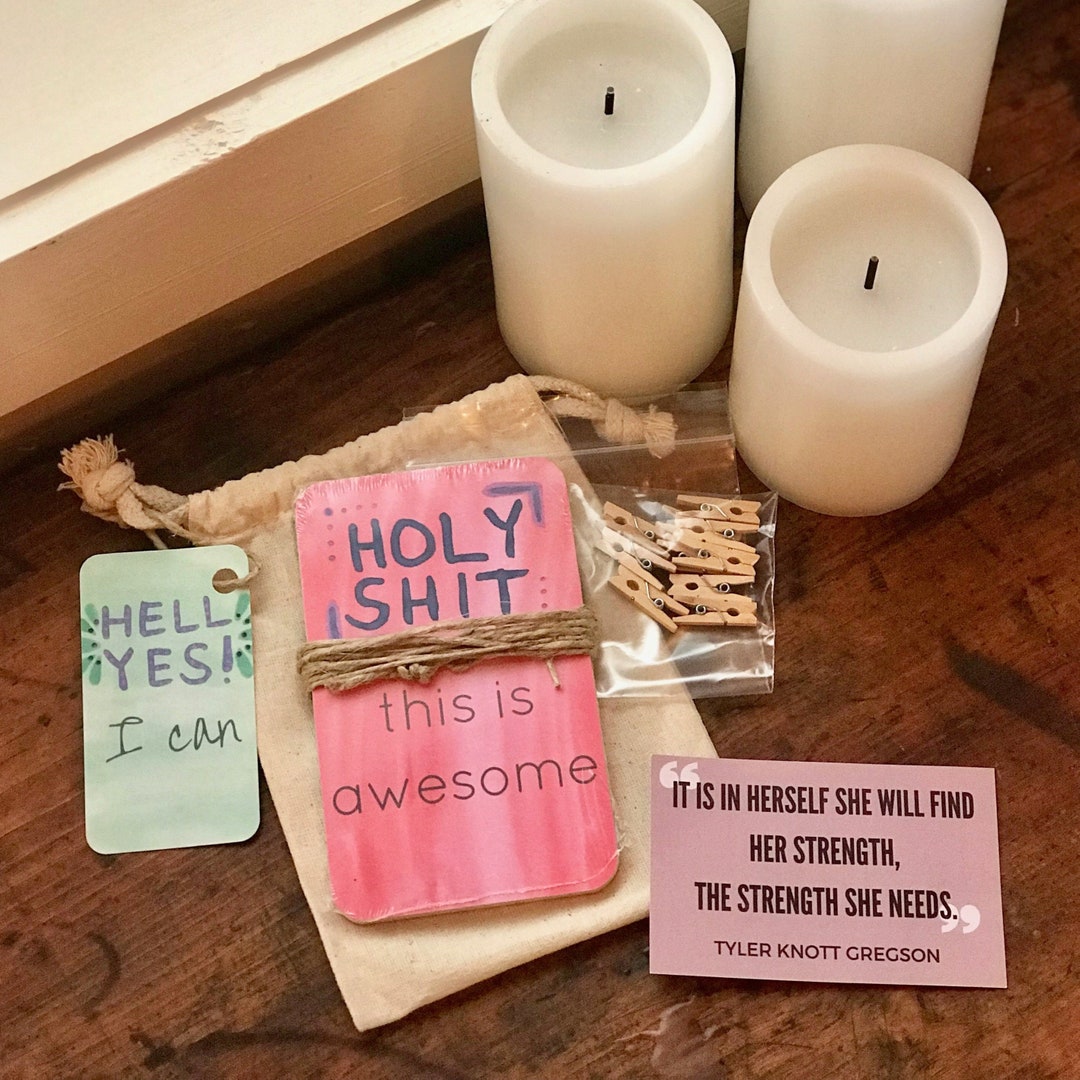 Salty Birth Affirmation Gift Set - Etsy