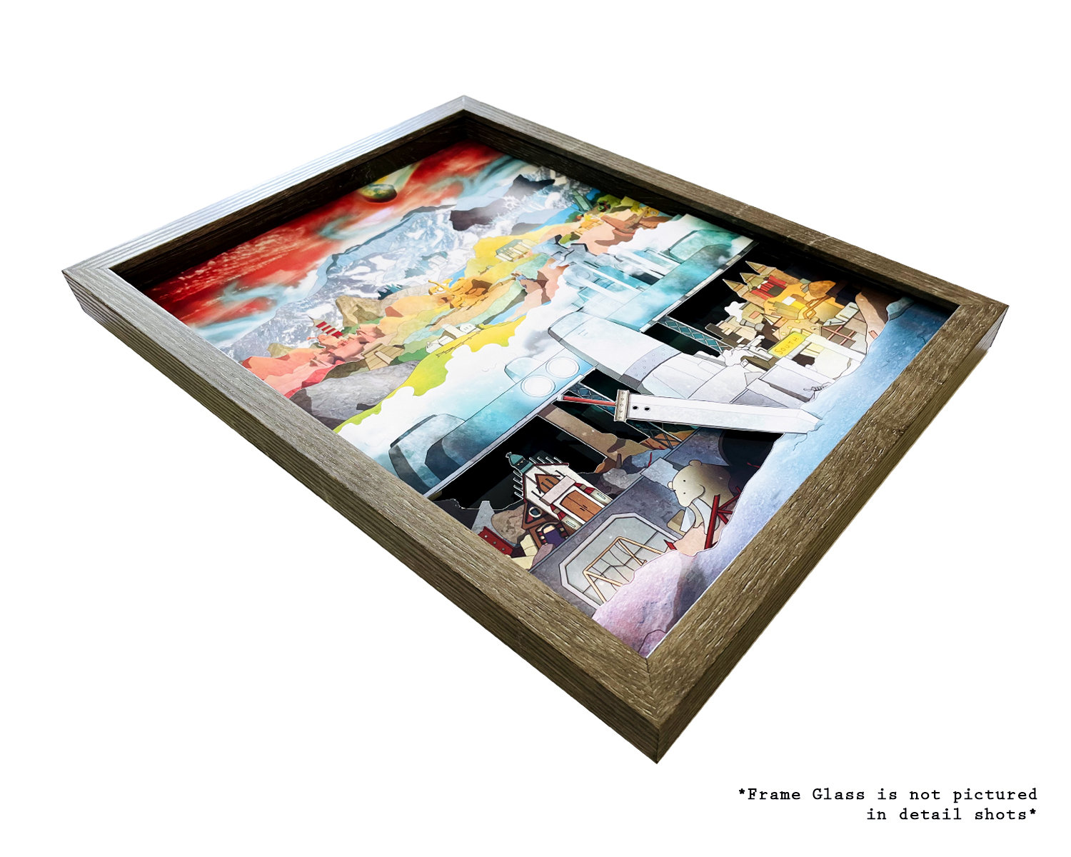 Final Fantasy 7 Shadowbox Art | Etsy