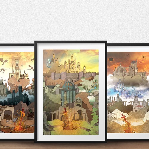 Souls Art Print Game Poster Knight Design - Etsy