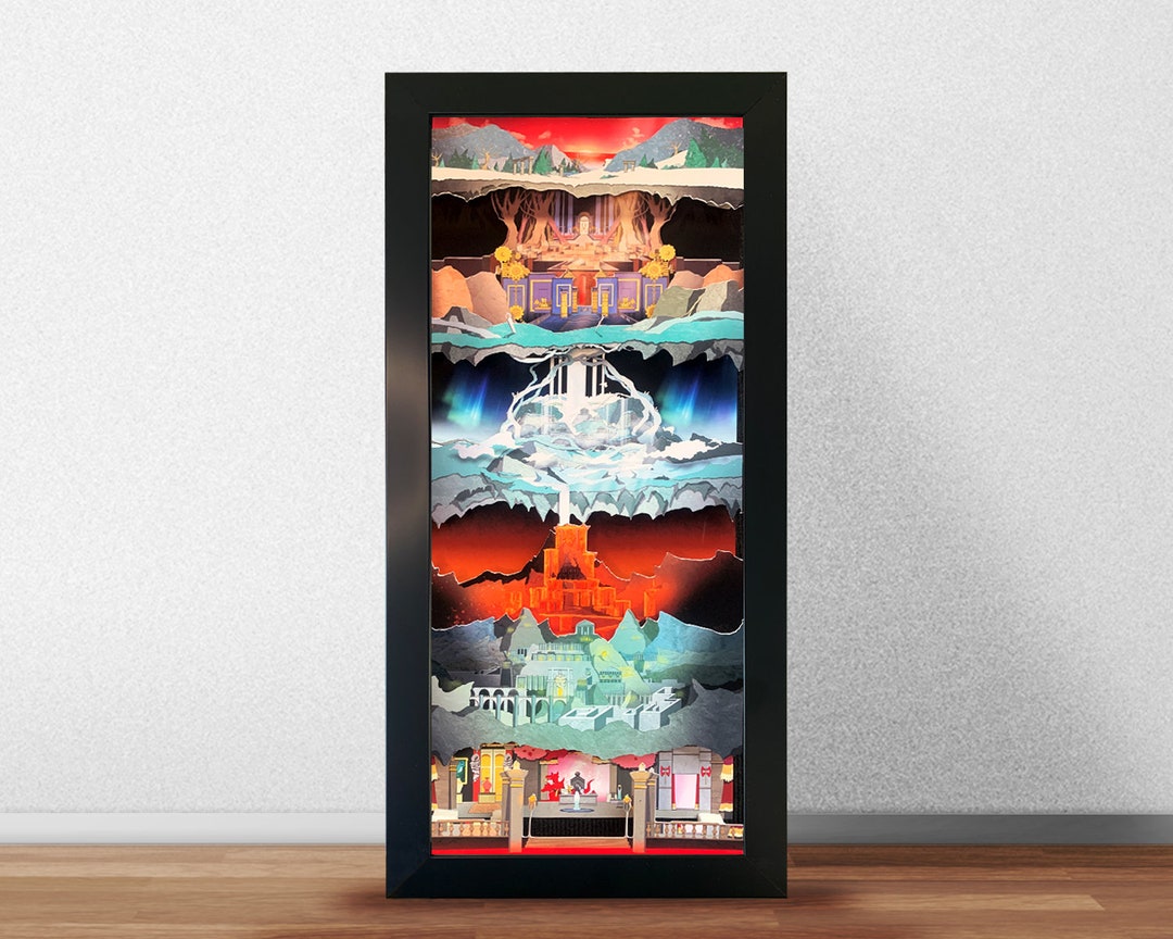 Hades - Underworld - Mini Shadowbox Art - Etsy