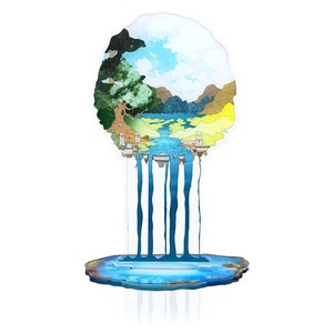 Elemental Rift Series - Acrylic Standee Set - Etsy