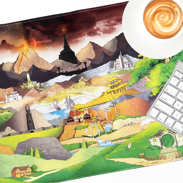 Middle Earth Playmat - Etsy
